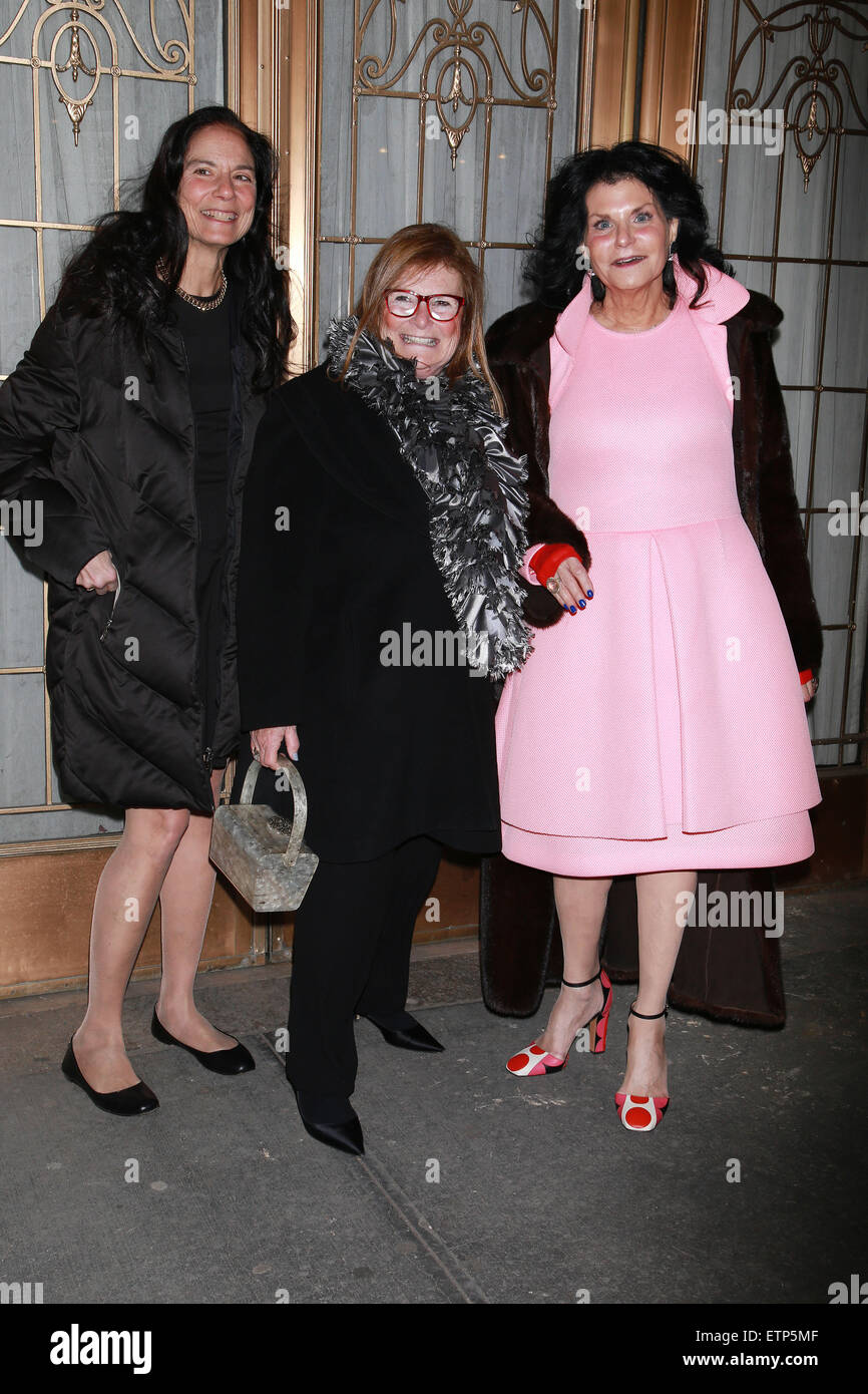 Opening night of The Heidi Chronicles at the Music Box Theatre ...
