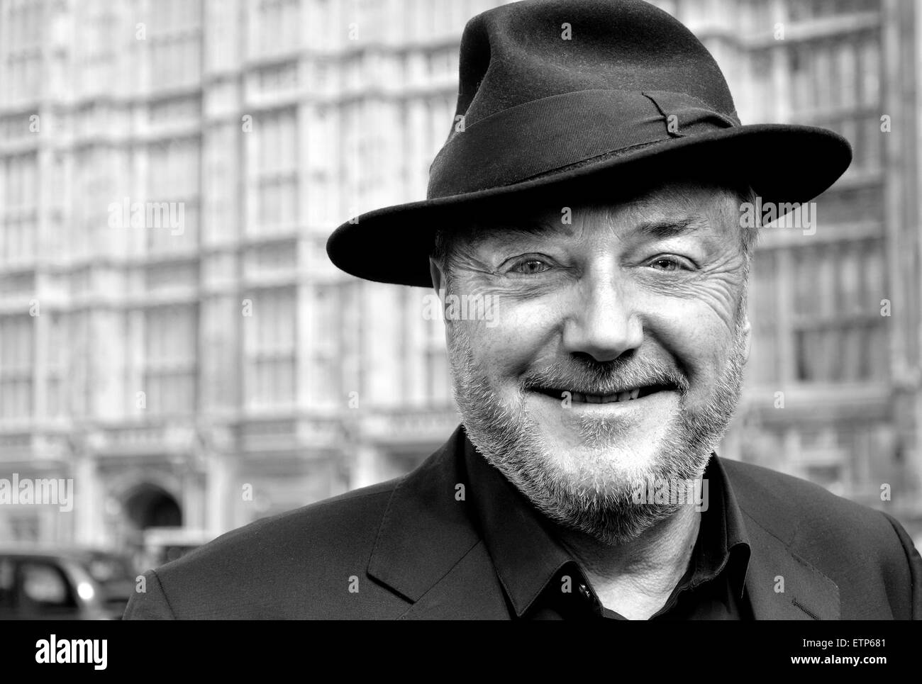 Labour mp and candidate for leader of the labour party Black and White ...