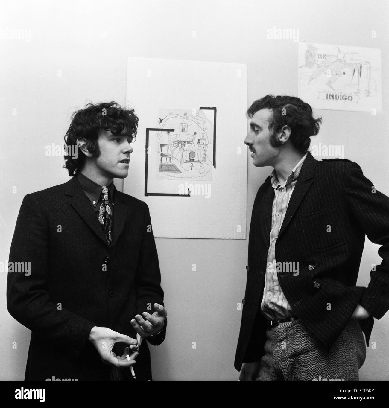Donovan and his friend Gypsy Dave at Television House ahead of the ...
