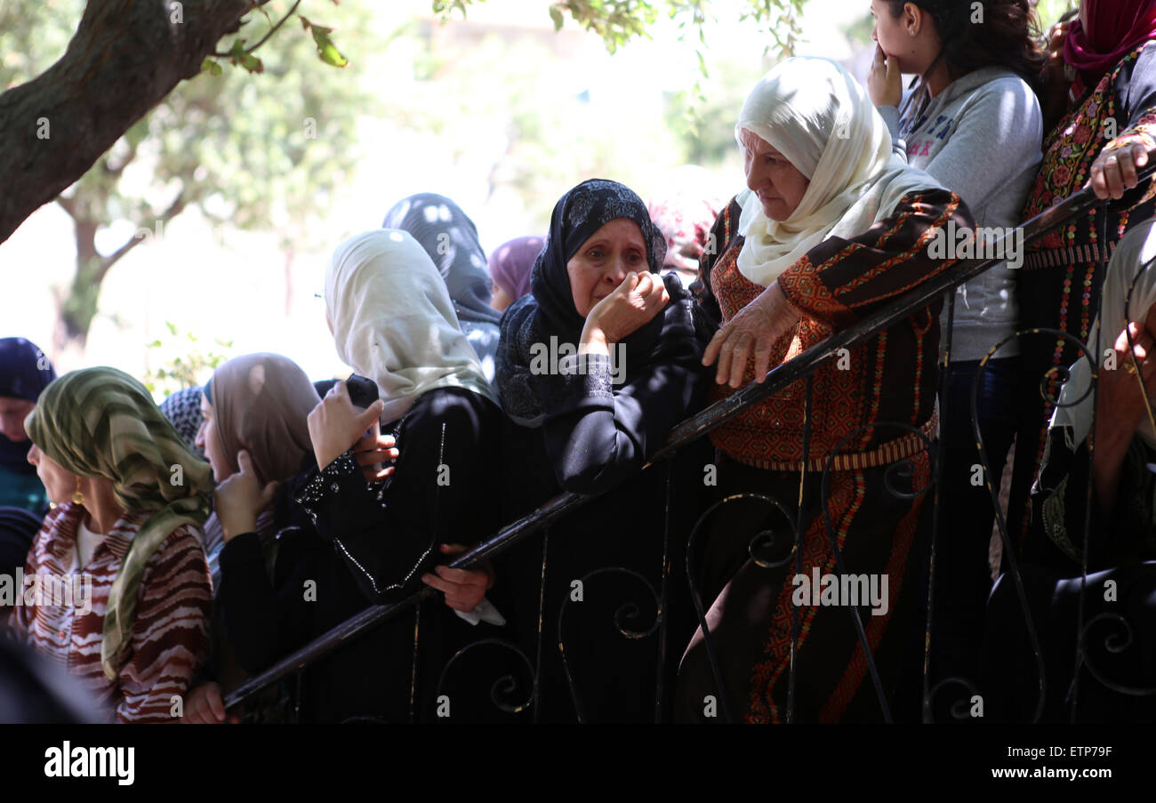 Kafr Malik, West Bank, Palestinian Territory. 14th June, 2015 ...
