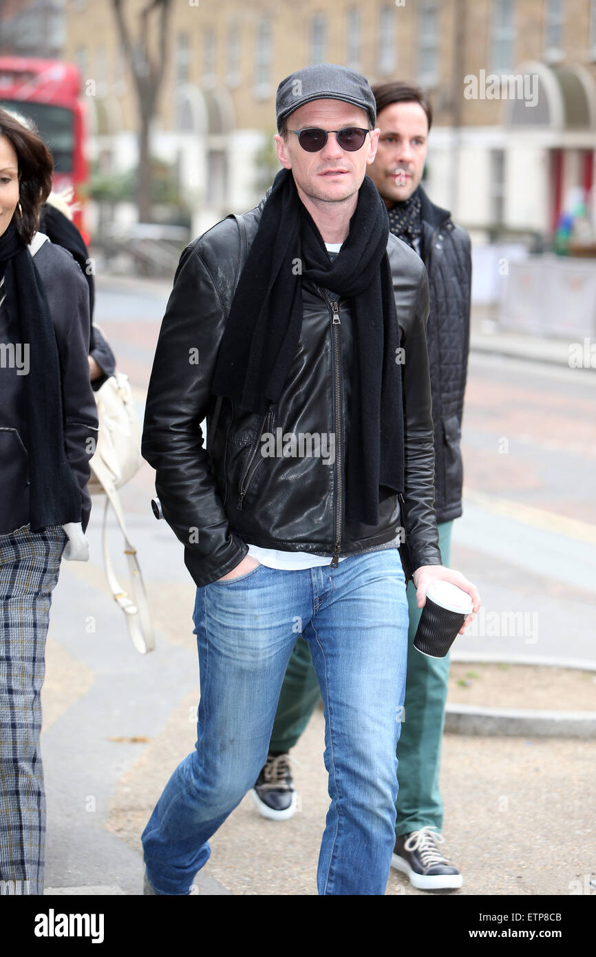 Neil Patrick Harris outside ITV Studios today Featuring: Neil Patrick ...