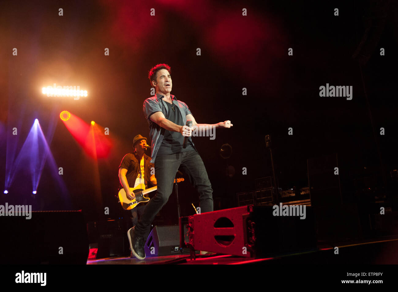 Camden, New Jersey, USA. 14th June, 2015. PAT MONAHAN, lead singer of ...