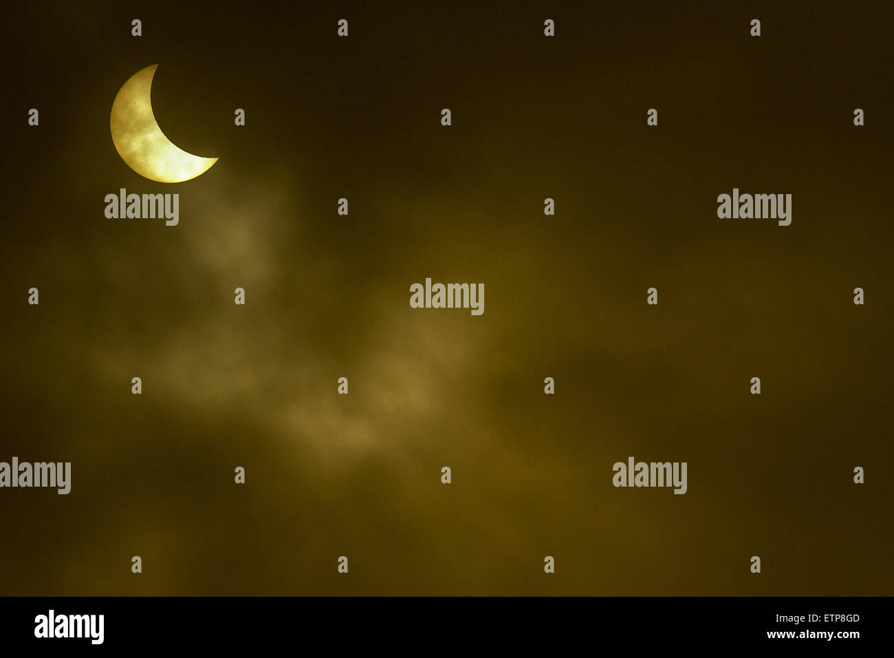 Solar eclipse st michaels mount hi-res stock photography and images - Alamy