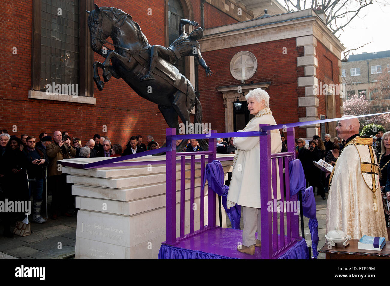 Bruce Denny's 'Conversion of Saint Paul' - statue unveiling at the The ...