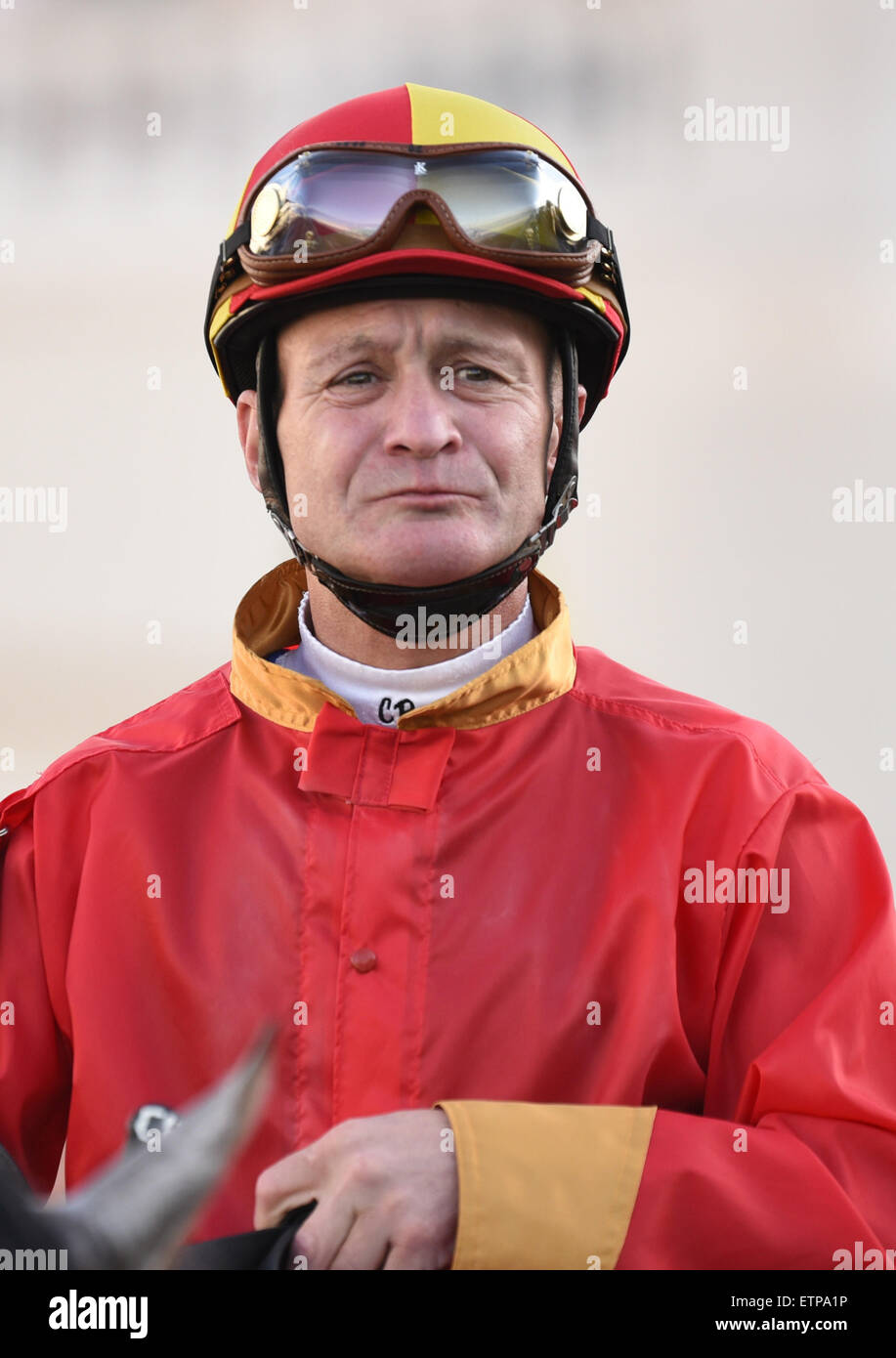 Lexington, KY, USA. 13th June, 2015. Jockey Calvin Borel. © csm/Alamy ...