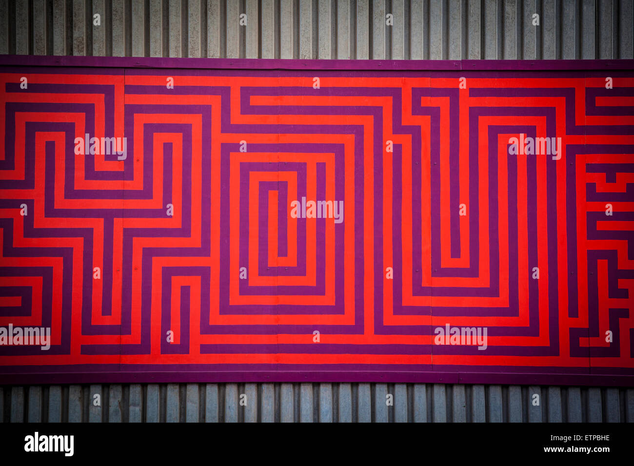 urban maze seamless pattern, brooklyn Stock Photo - Alamy