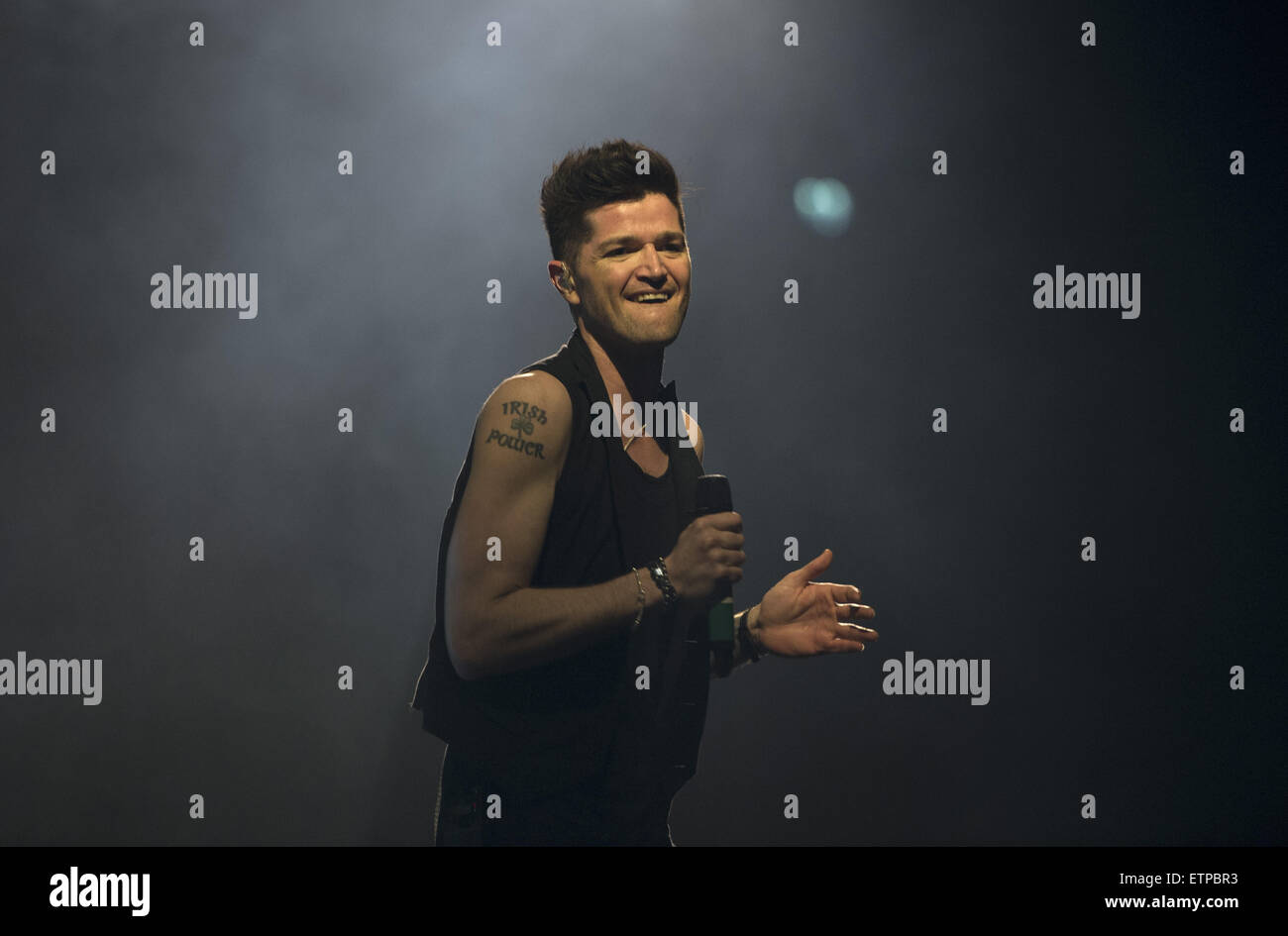 Danny O'Donoghue of the The Script performing live in concert at the Ziggo Dome Featuring: The ...