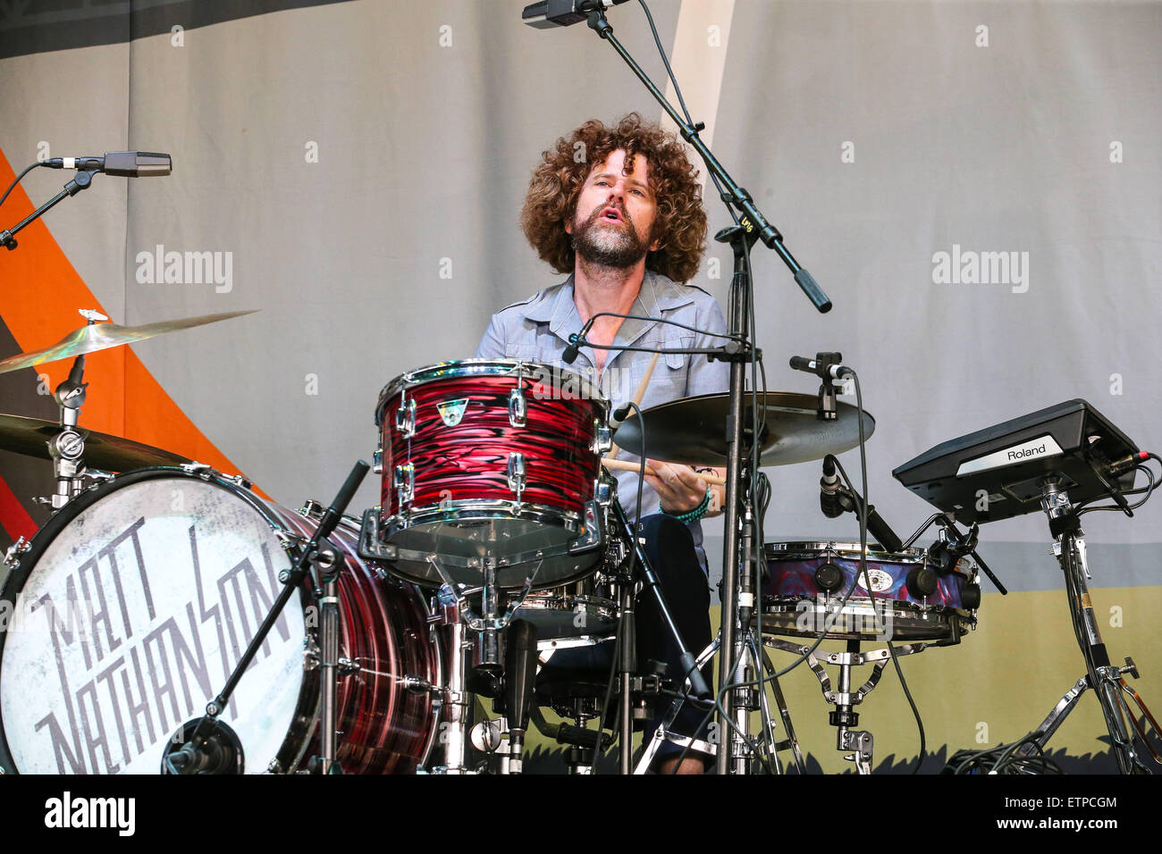 Raleigh, North Carolina, USA. 10th June, 2015. Matt Nathanson performs ...