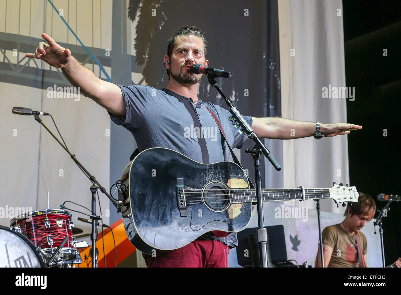 Raleigh, North Carolina, USA. 10th June, 2015. Matt Nathanson performs ...