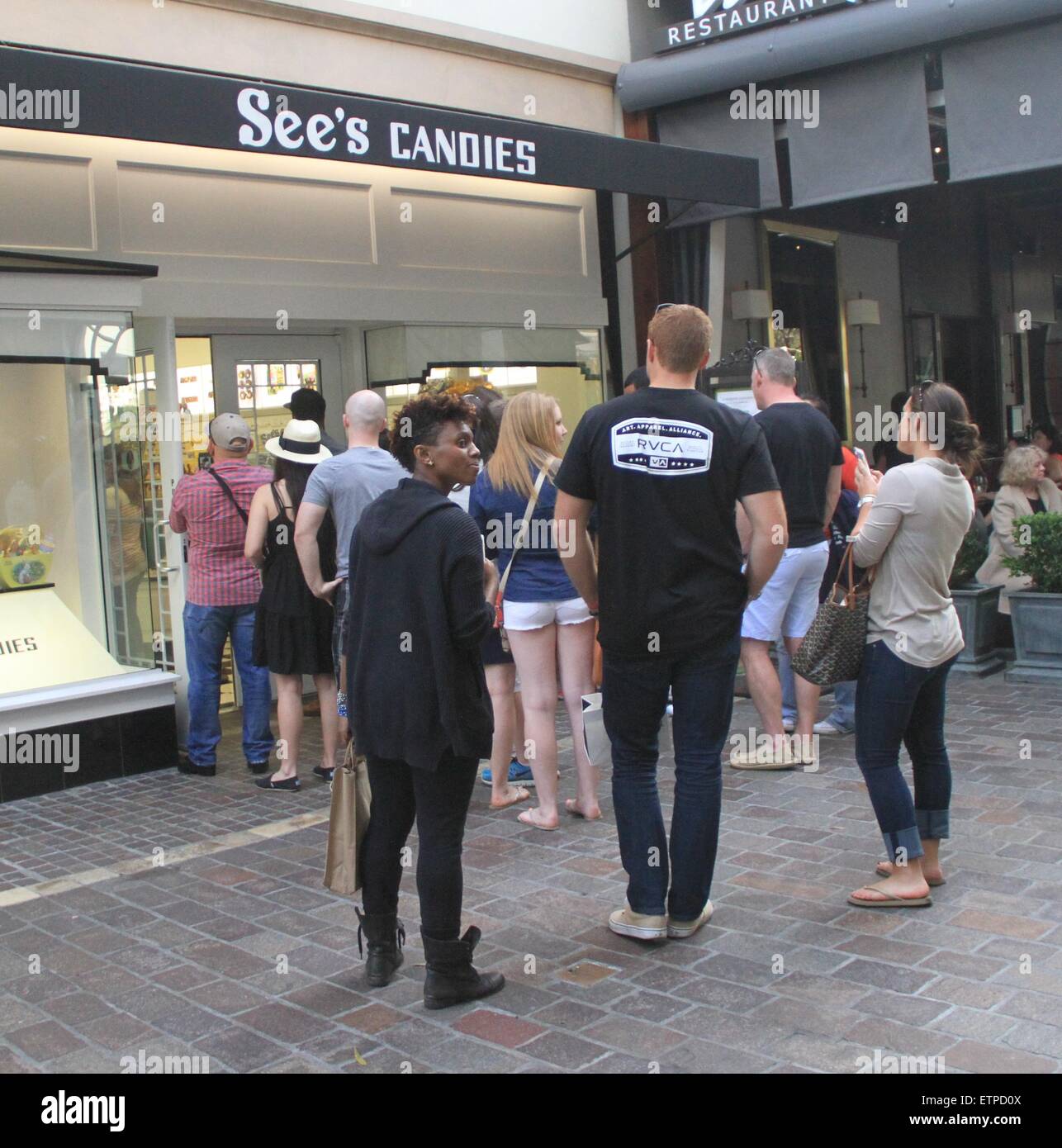 Manny Pacquiao stops by 'See's Candies' for something sweet at The ...