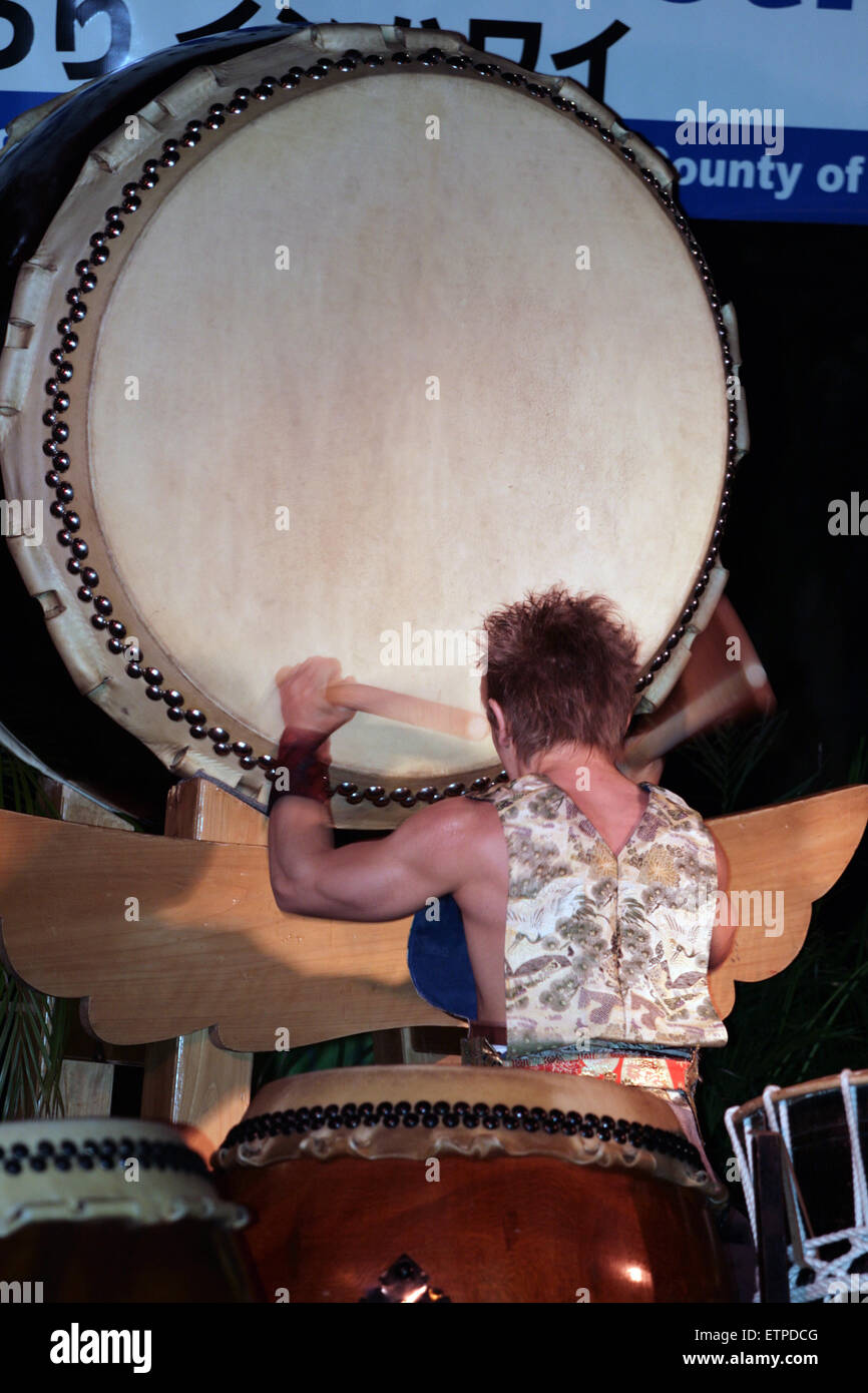Stock image of Japanese Taiko Drum Stock Photo - Alamy