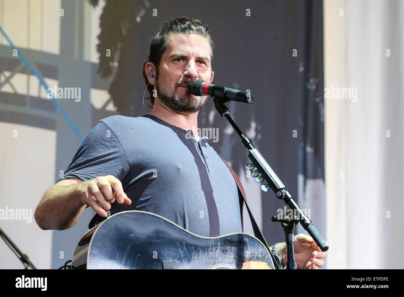 Raleigh, North Carolina, USA. 10th June, 2015. Matt Nathanson performs ...