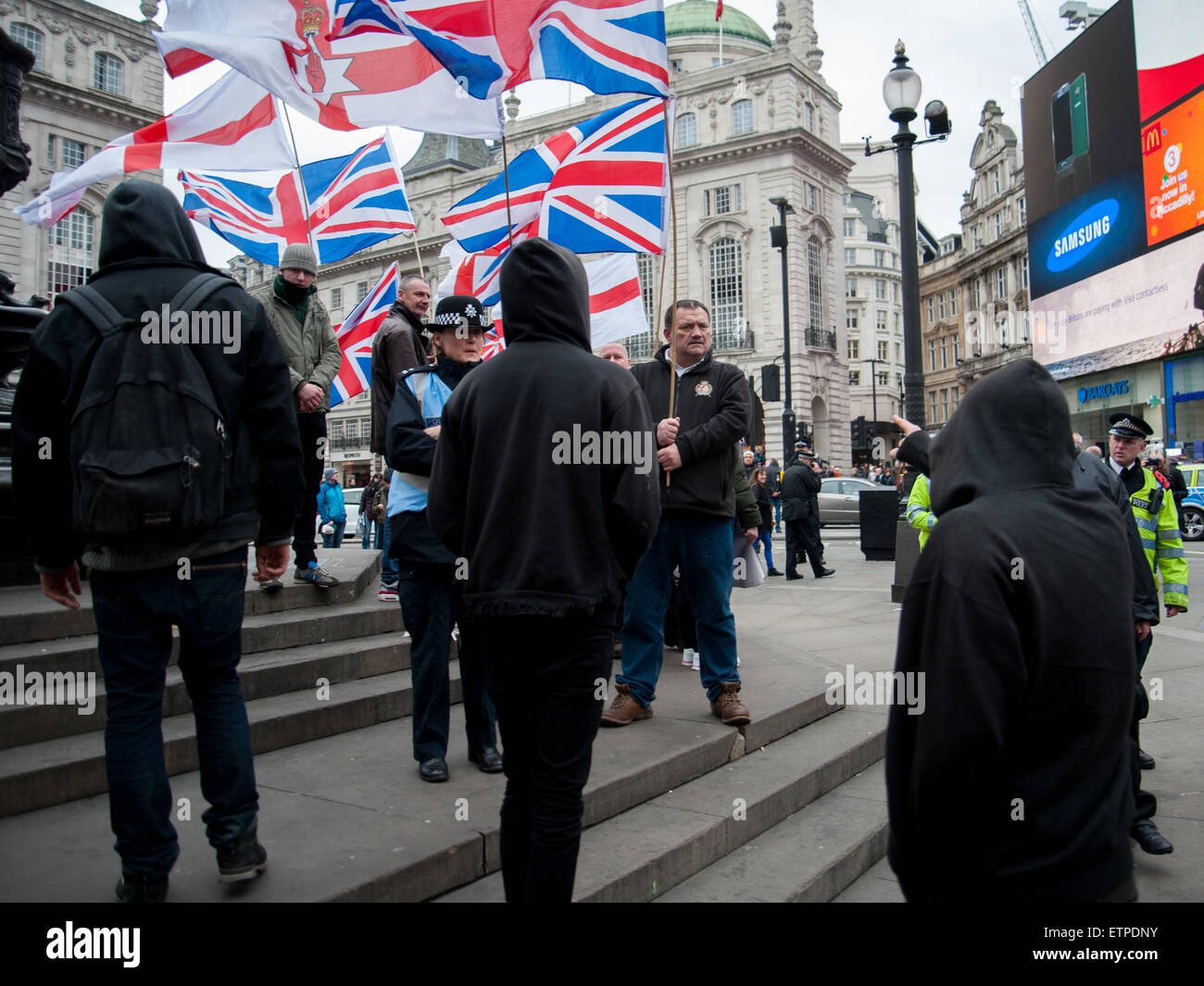Britain First Far Right Pressure Group High Resolution Stock ...