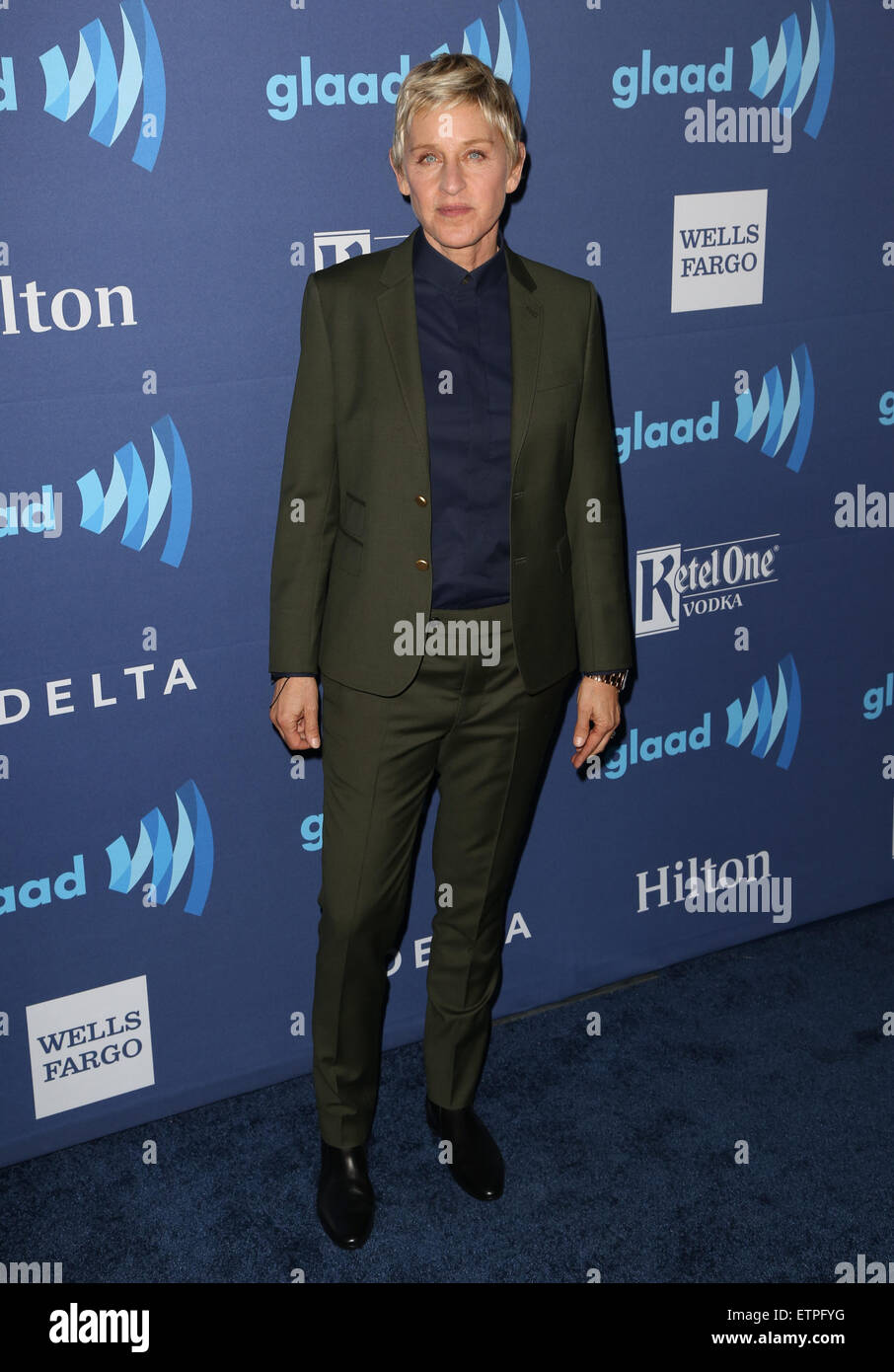 Celebrities attend 26th Annual GLAAD Media Awards at The Beverly Hilton ...