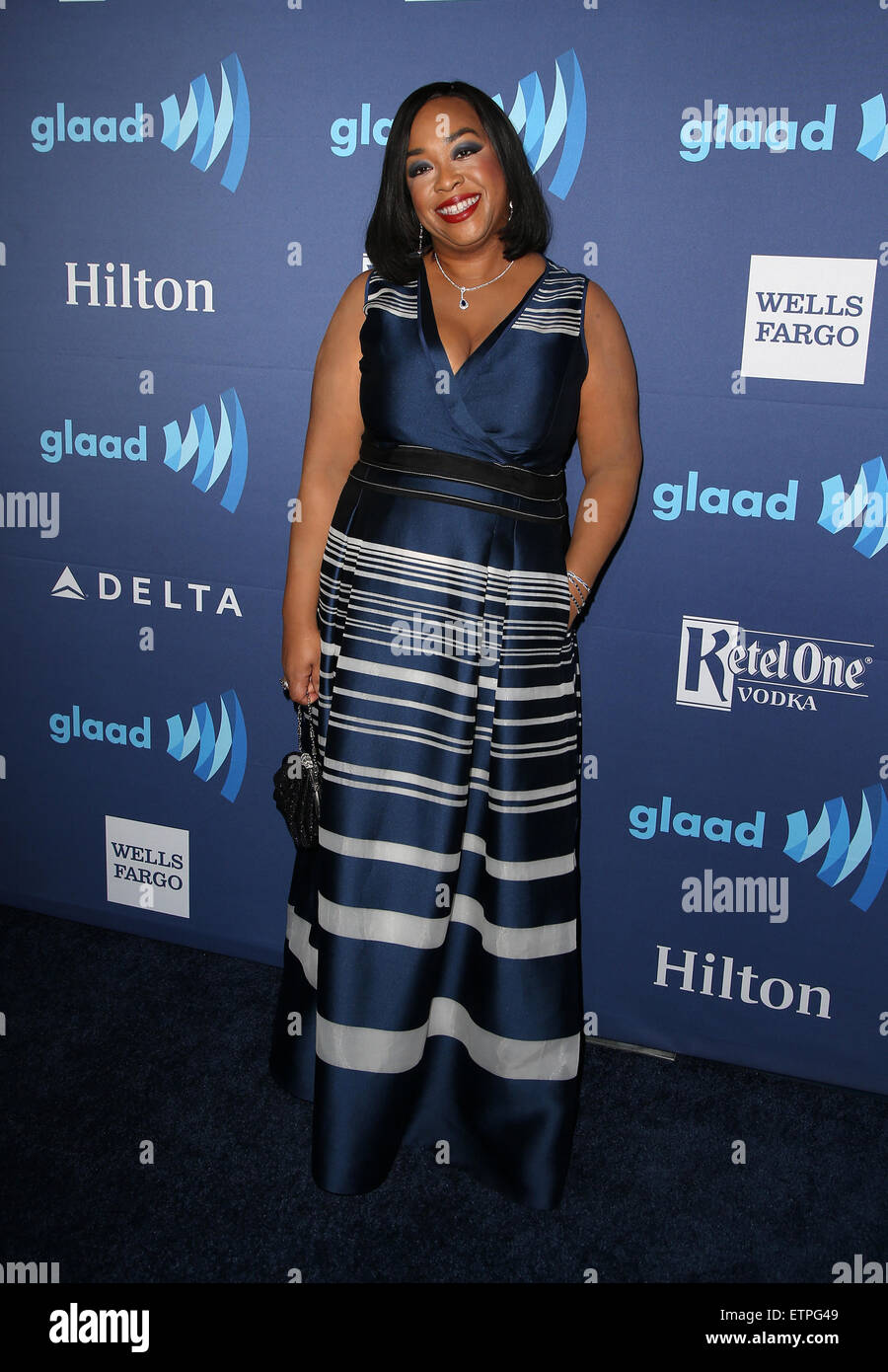 26TH ANNUAL GLAAD MEDIA AWARDS Featuring: Shonda Rhimes Where: Beverly ...