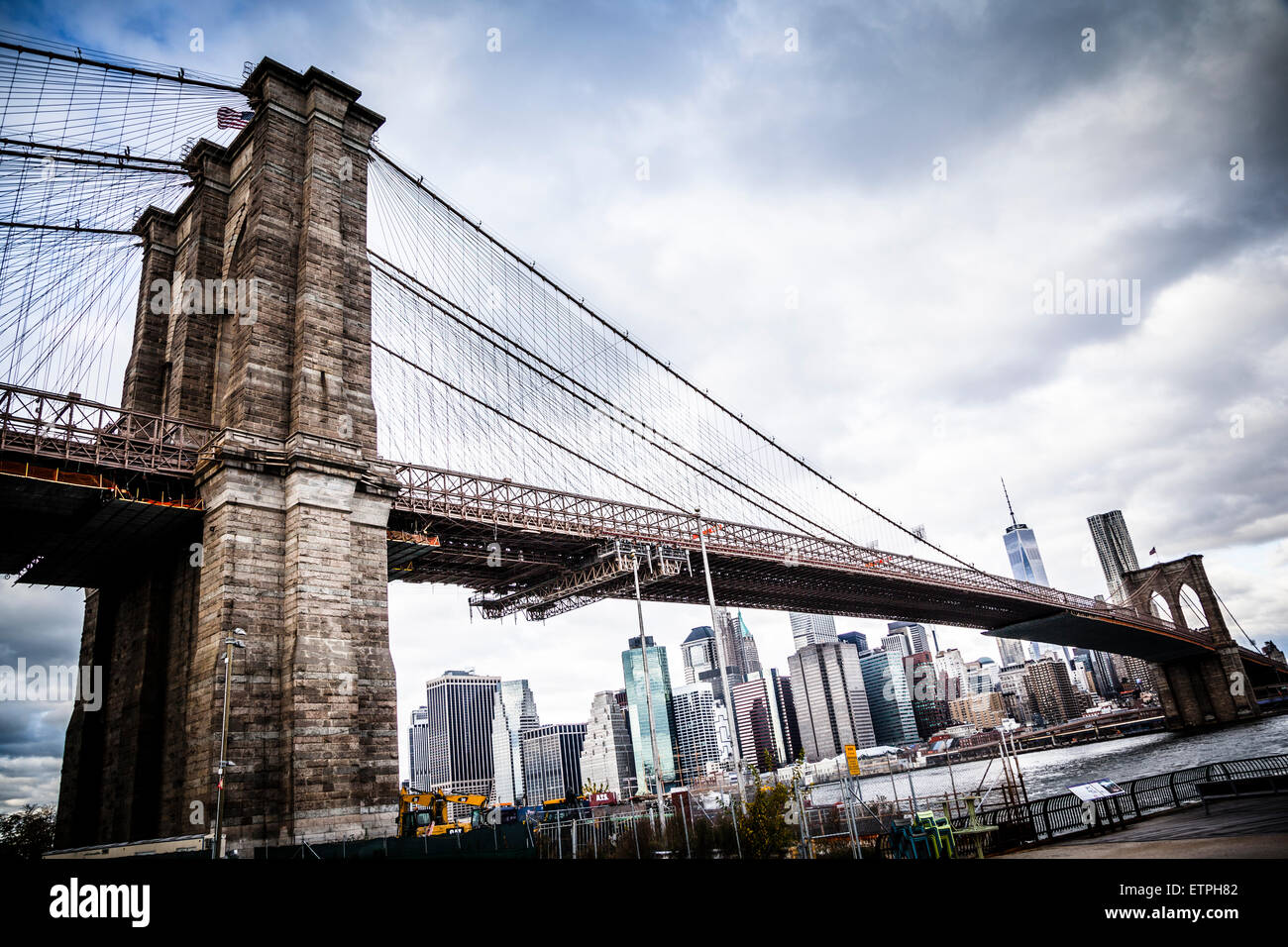 Brooklyn bridge park in new york city hi-res stock photography and ...