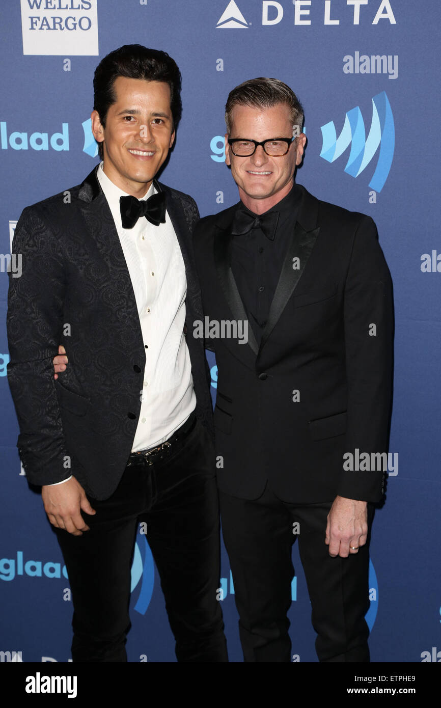 Celebrities attend 26th Annual GLAAD Media Awards at The Beverly Hilton ...