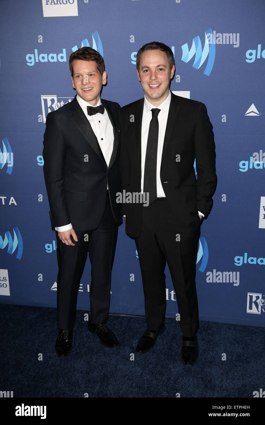 Celebrities attend 26th Annual GLAAD Media Awards at The Beverly Hilton ...