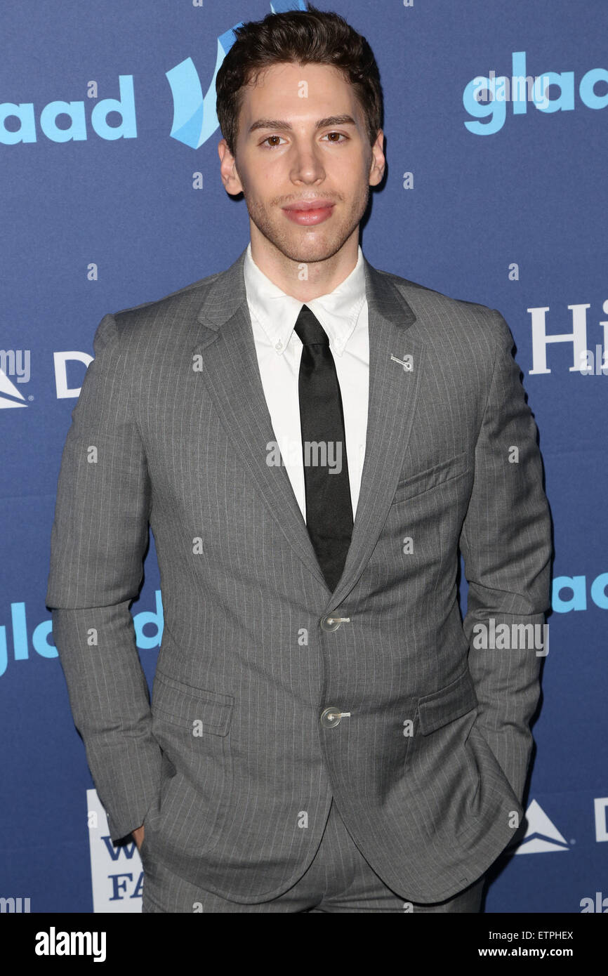 Celebrities attend 26th Annual GLAAD Media Awards at The Beverly Hilton ...