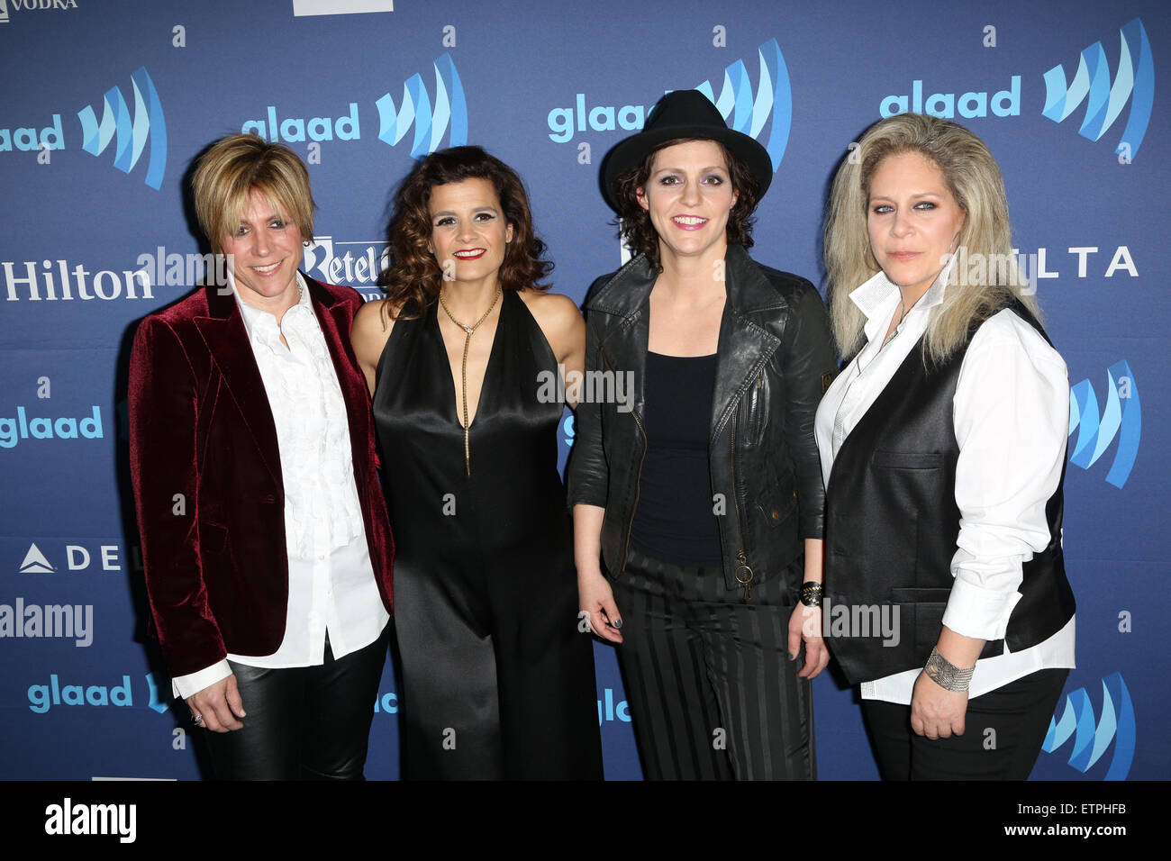 Celebrities attend 26th Annual GLAAD Media Awards at The Beverly Hilton ...