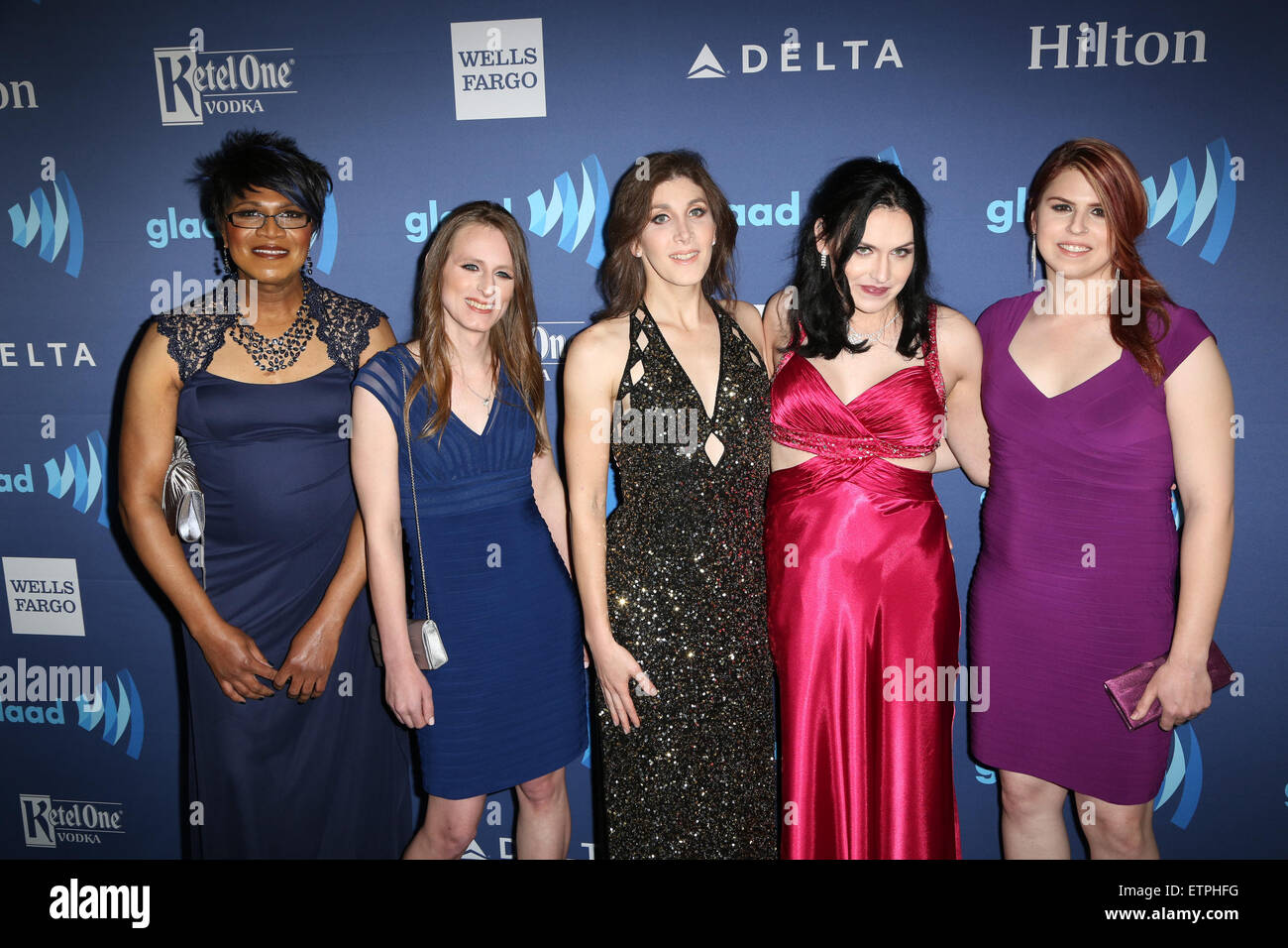 Celebrities attend 26th Annual GLAAD Media Awards at The Beverly Hilton ...