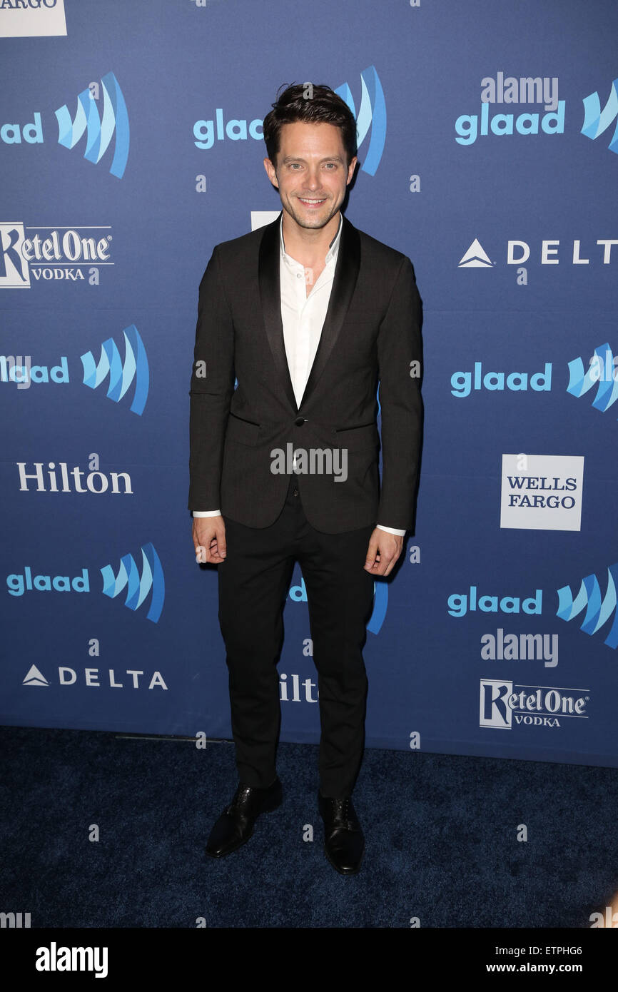 Celebrities attend 26th Annual GLAAD Media Awards at The Beverly Hilton ...