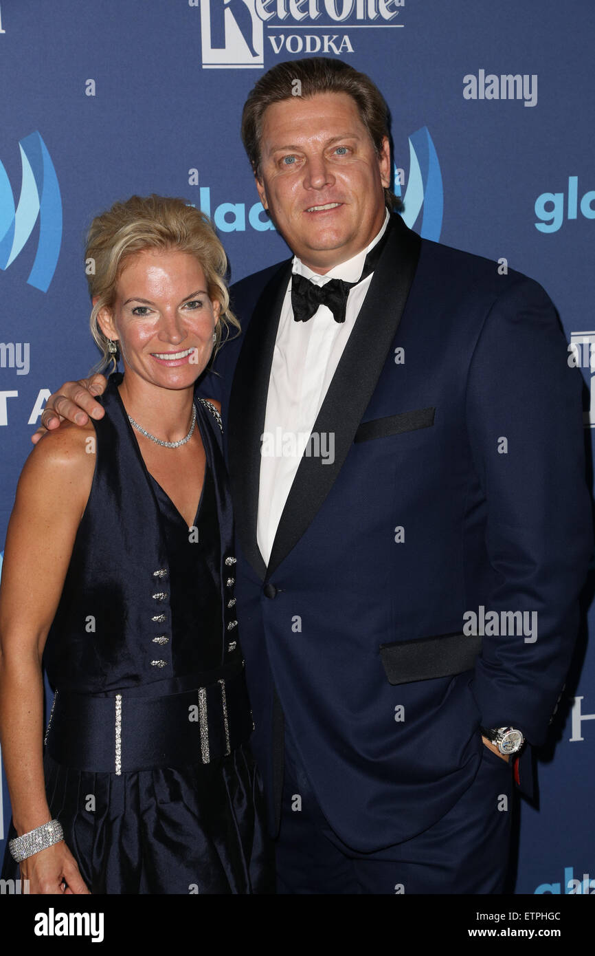 Celebrities attend 26th Annual GLAAD Media Awards at The Beverly Hilton ...