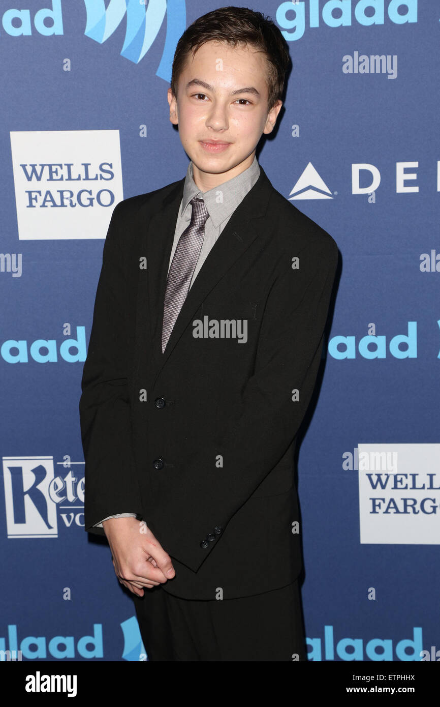 Celebrities attend 26th Annual GLAAD Media Awards at The Beverly Hilton ...