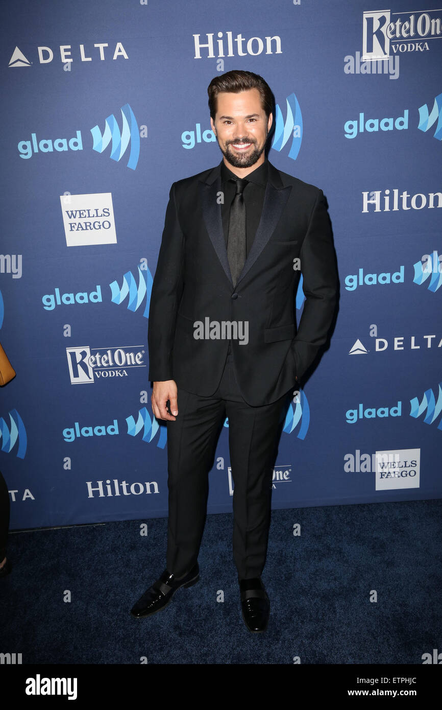 Celebrities attend 26th Annual GLAAD Media Awards at The Beverly Hilton ...