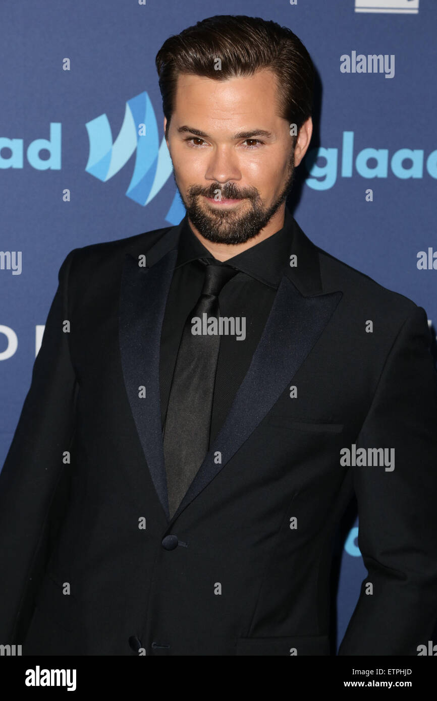 Celebrities attend 26th Annual GLAAD Media Awards at The Beverly Hilton ...