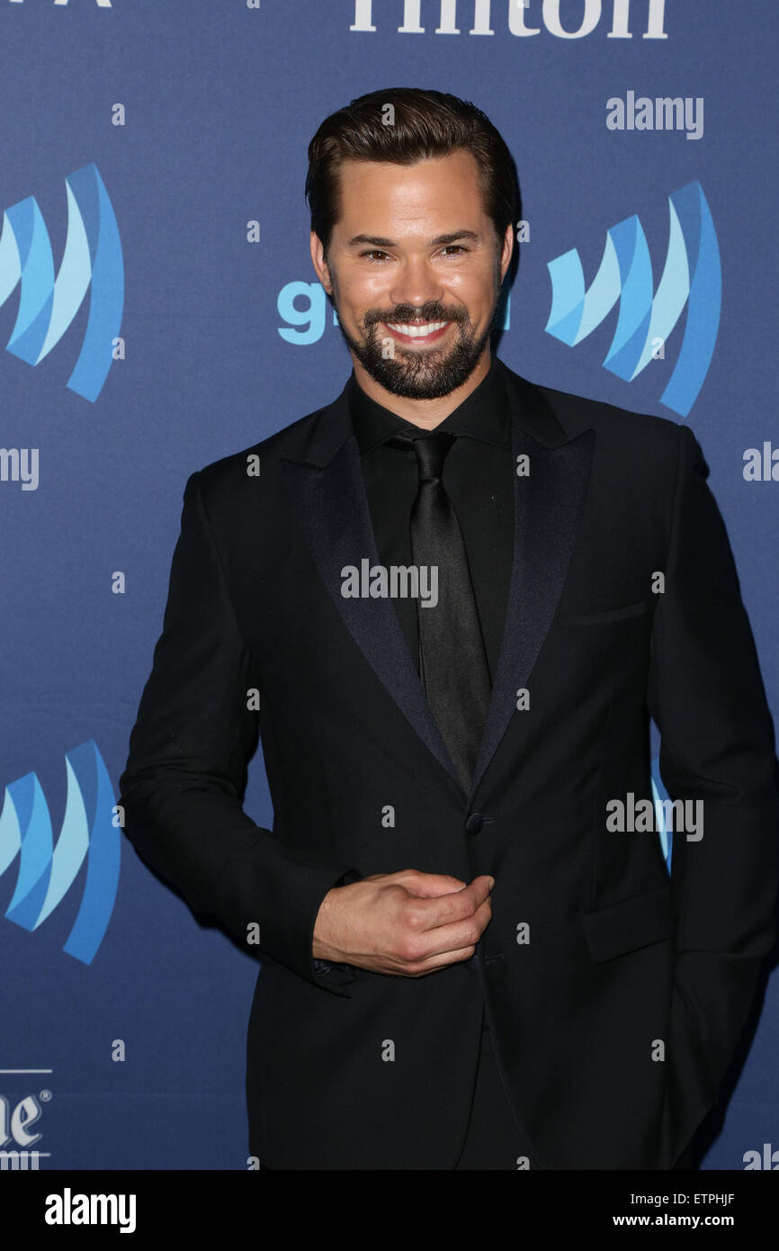 Celebrities attend 26th Annual GLAAD Media Awards at The Beverly Hilton ...