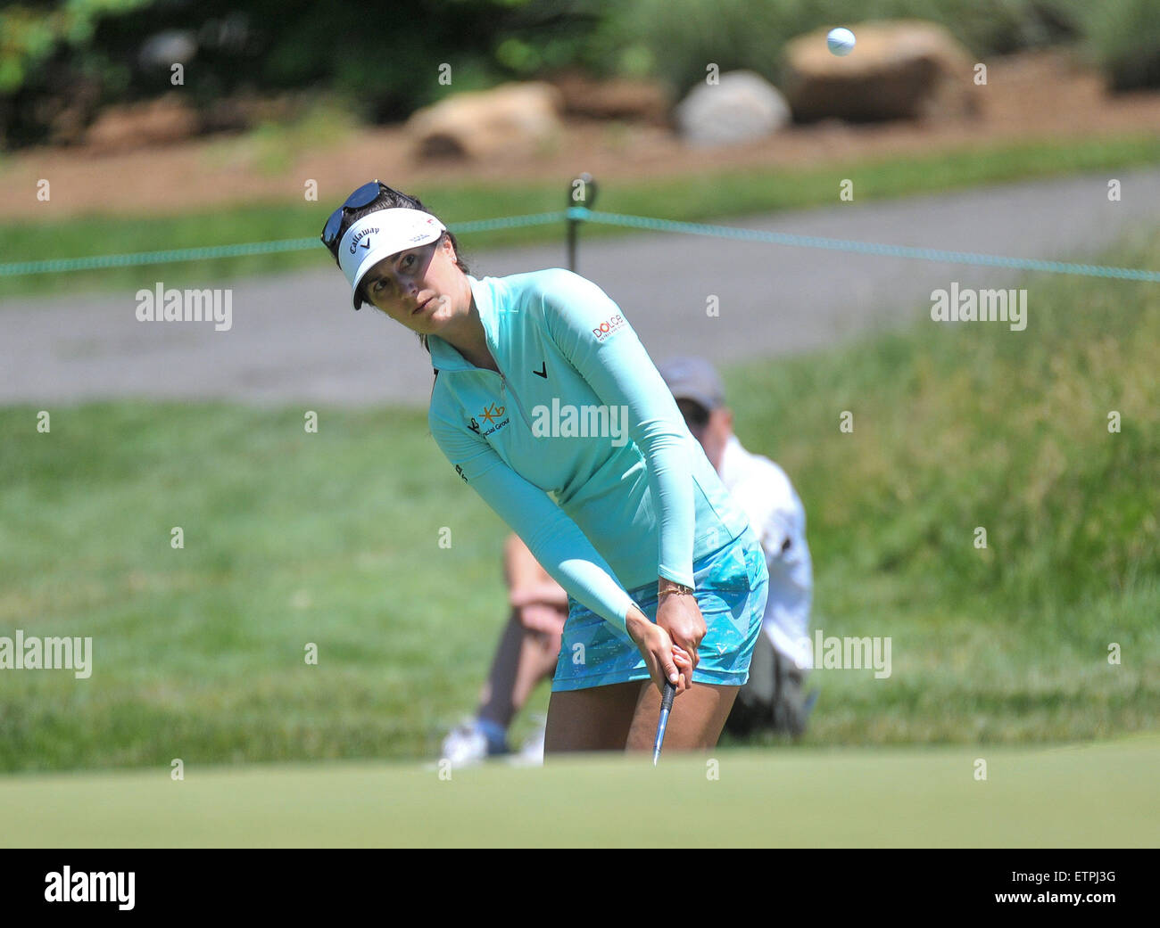 Sandra Gal in action during the KPMG Women's PGA Championship at ...