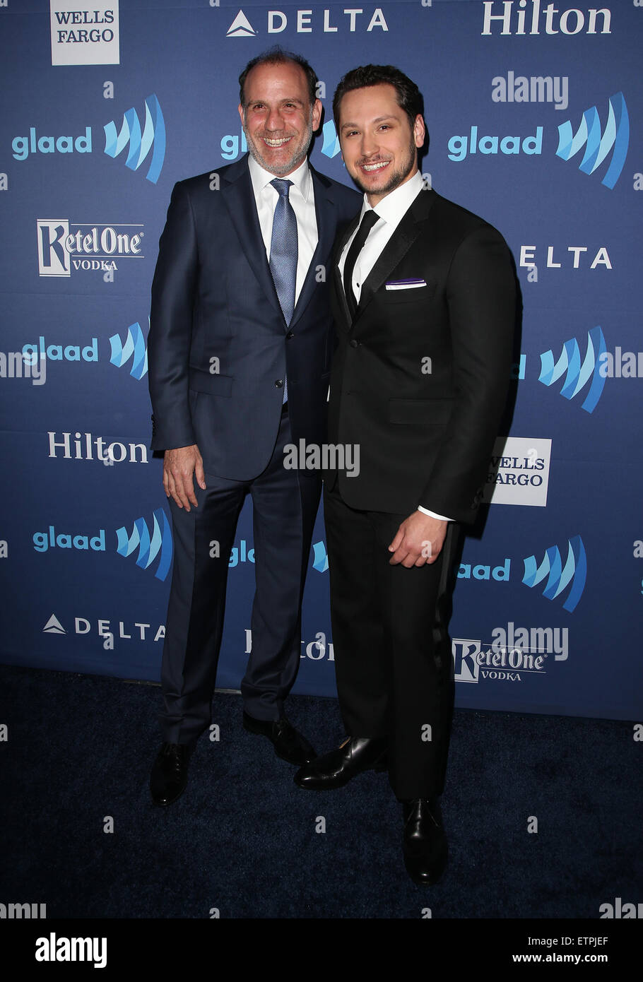 26TH ANNUAL GLAAD MEDIA AWARDS Featuring: Nick Sandow, Matt McGorry Where: Beverly Hills ...