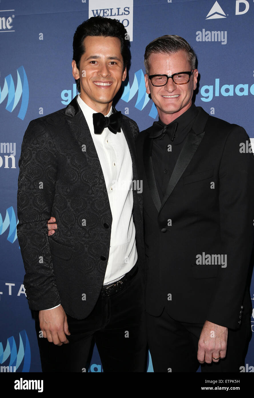 26TH ANNUAL GLAAD MEDIA AWARDS Featuring: Fabian Quezada-Malkin, Marc ...