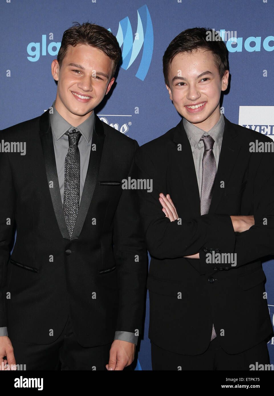 26TH ANNUAL GLAAD MEDIA AWARDS Featuring: Gavin MacIntosh, Hayden ...