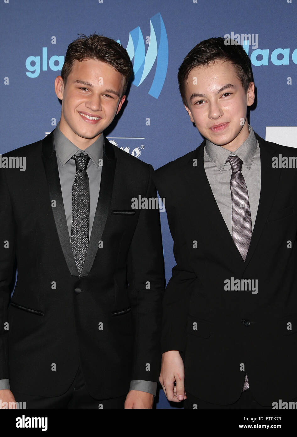 26TH ANNUAL GLAAD MEDIA AWARDS Featuring: Gavin MacIntosh, Hayden ...