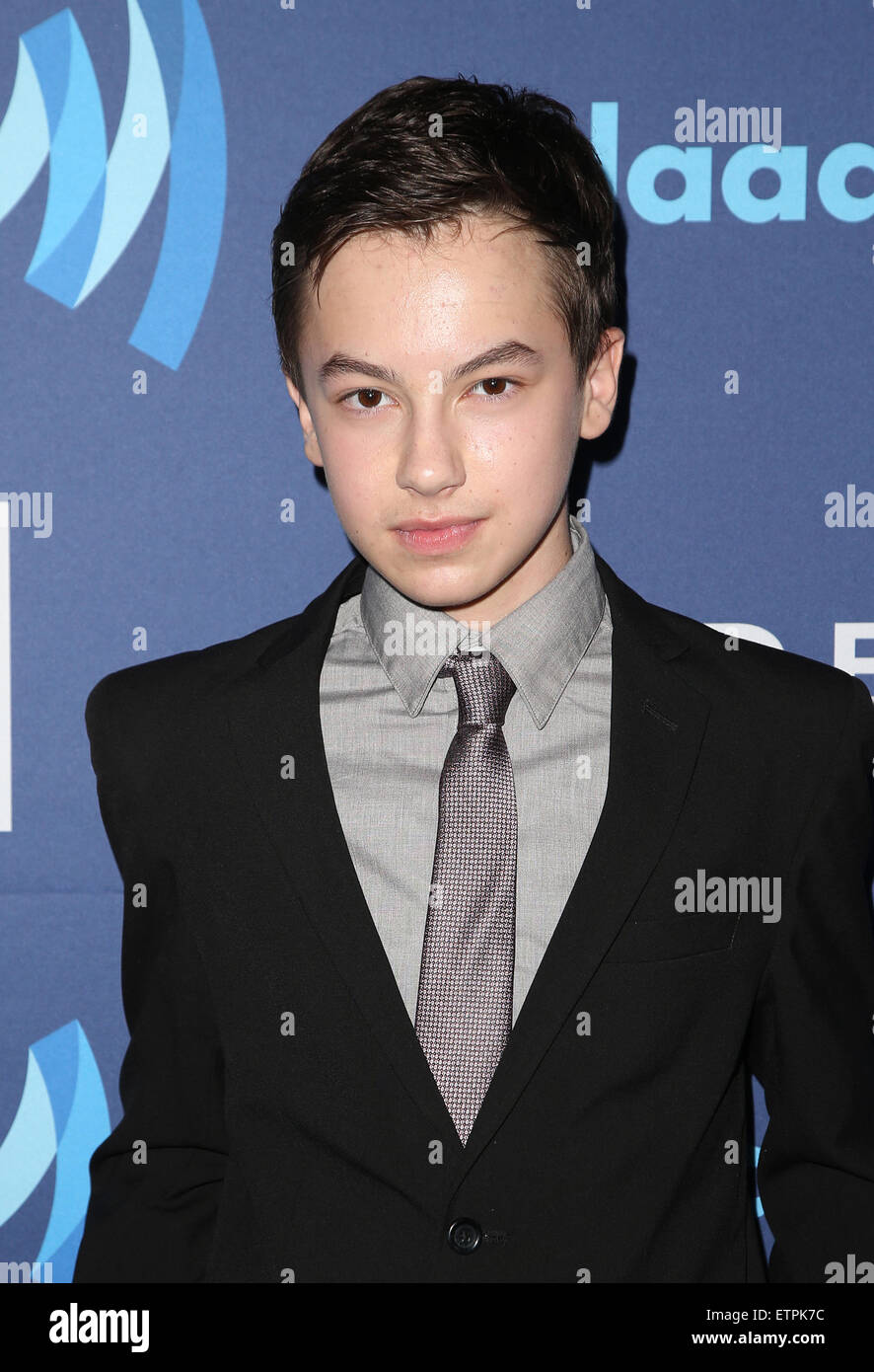 26TH ANNUAL GLAAD MEDIA AWARDS Featuring: Hayden Byerly Where: Beverly ...