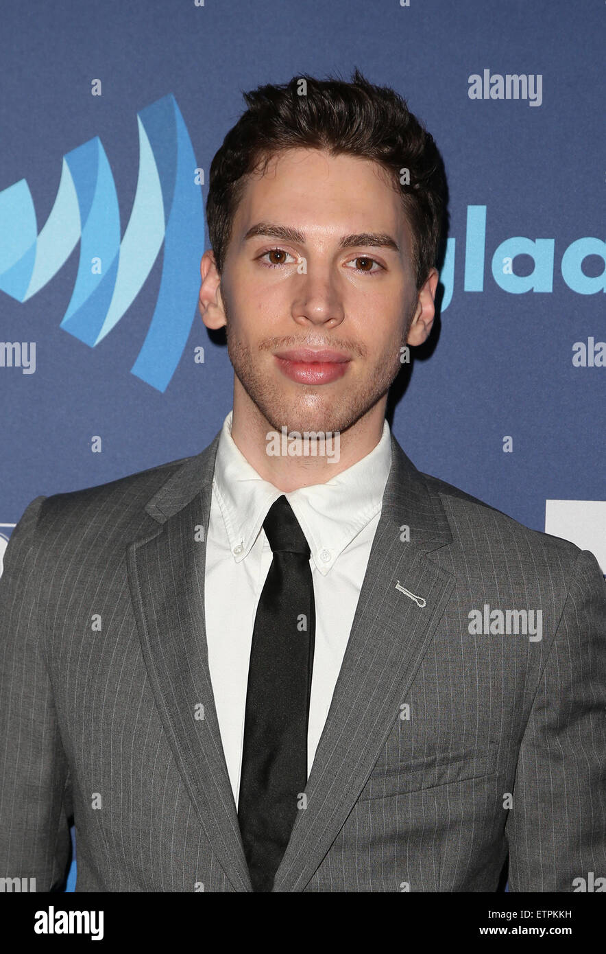 26TH ANNUAL GLAAD MEDIA AWARDS Featuring: Jordan Gavaris Where: Beverly ...