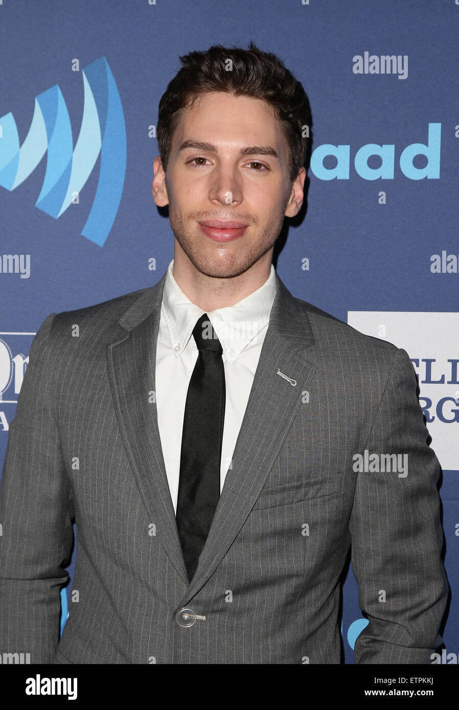 26TH ANNUAL GLAAD MEDIA AWARDS Featuring: Jordan Gavaris Where: Beverly ...