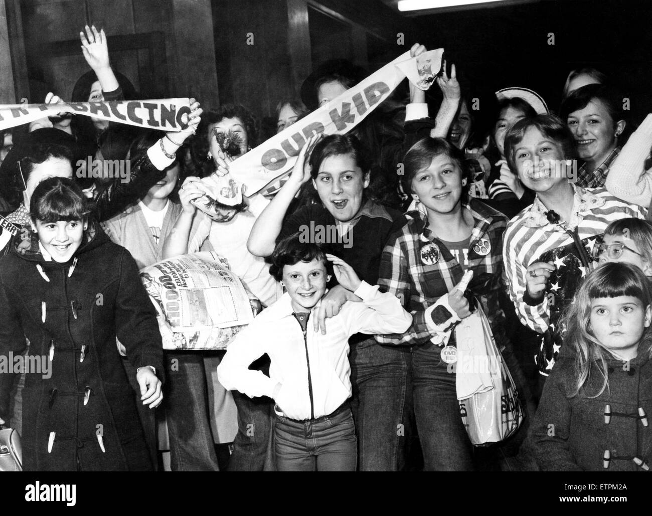 Young fans of pop sensation 'Our Kid' at the Philharmonic Hall ...