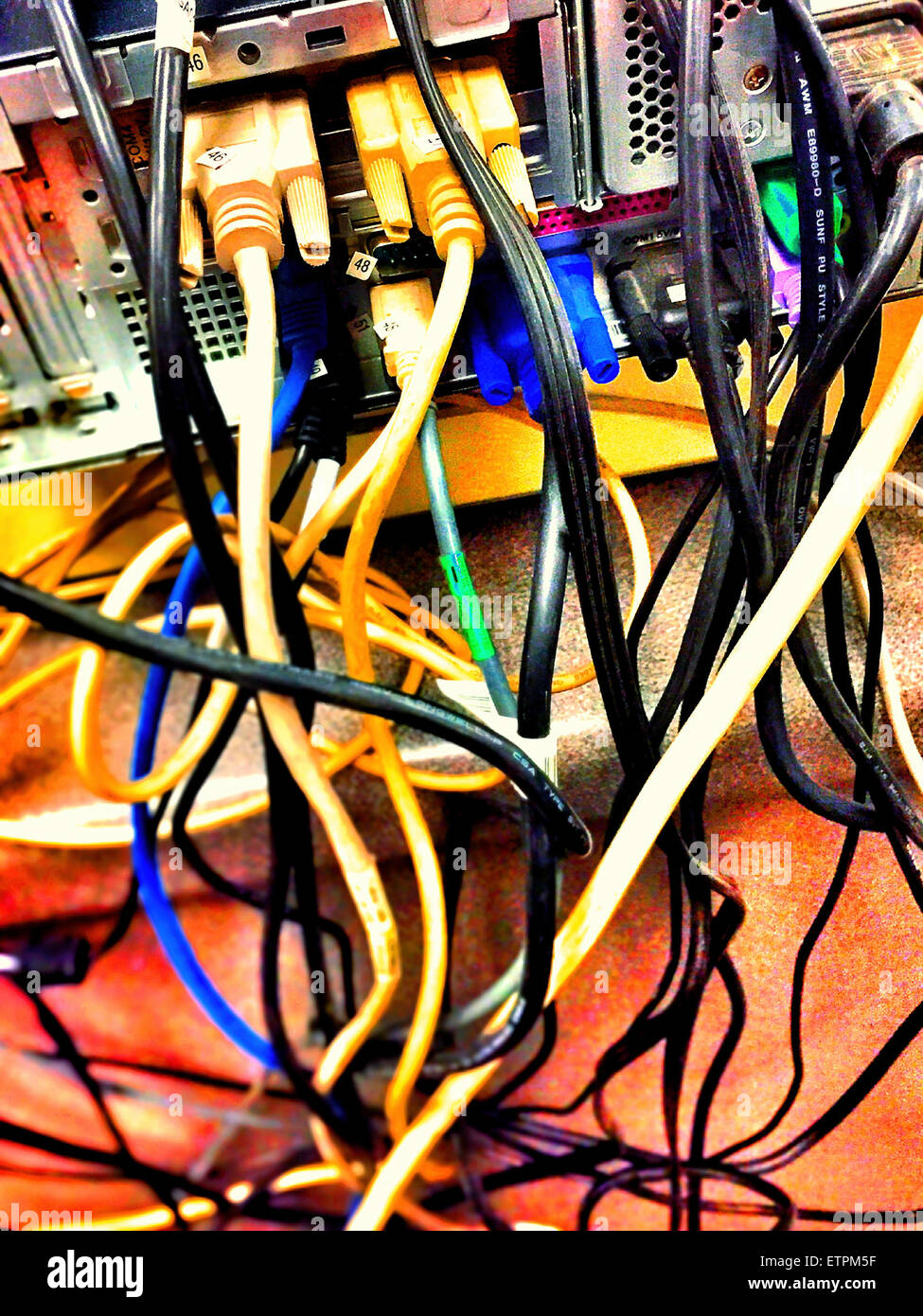 Tangled Computer Wires
