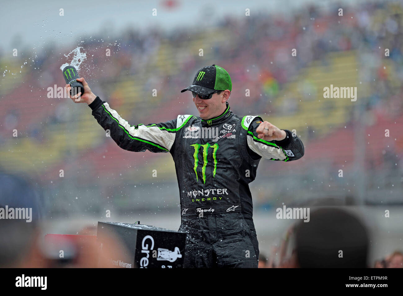 Brooklyn, MI, USA. 14th Mar, 2015. Brooklyn, MI - Jun 13, 2015: Kyle ...