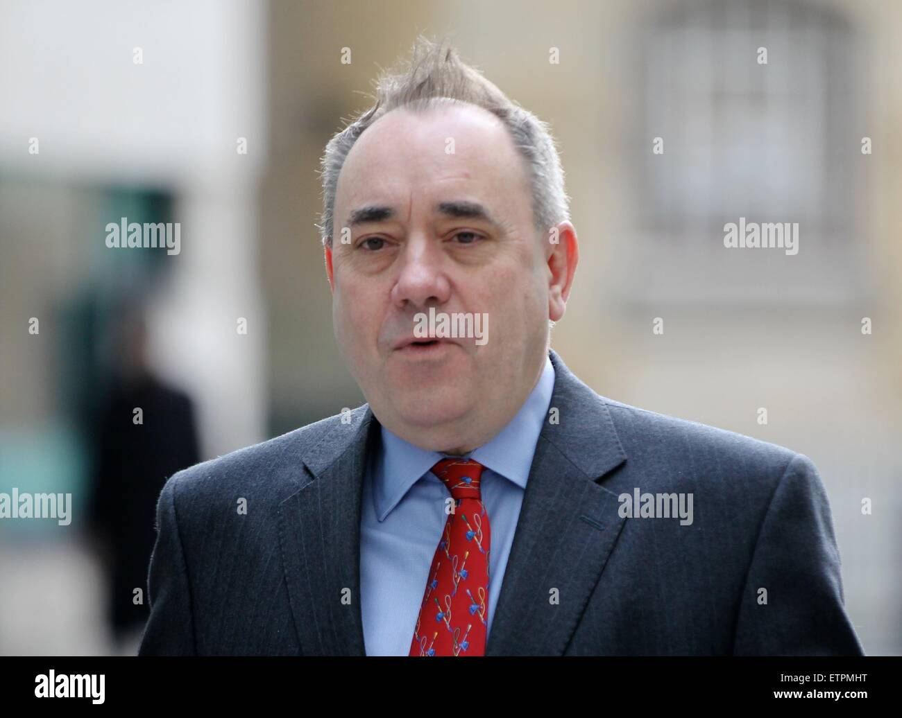 'The Andrew Marr Show' - Arrivals Featuring: Alex Salmond Where: London ...