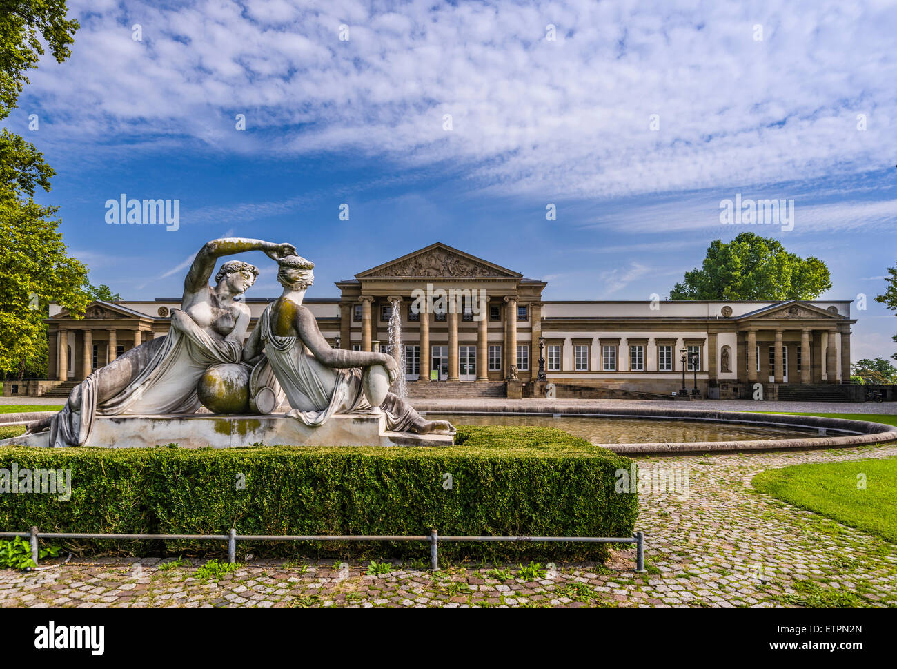 Germany, Baden-Wurttemberg, Stuttgart, Rosensteinpark, Rosenstein ...