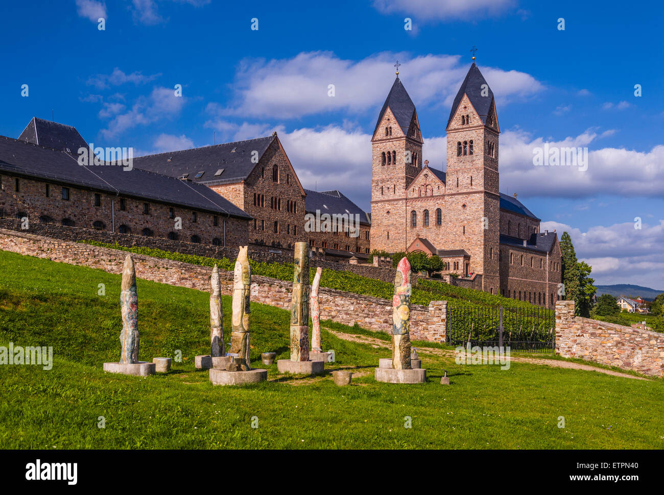 Germany, Hesse, Rheingau region, Rüdesheim am Rhein, district Eibingen ...