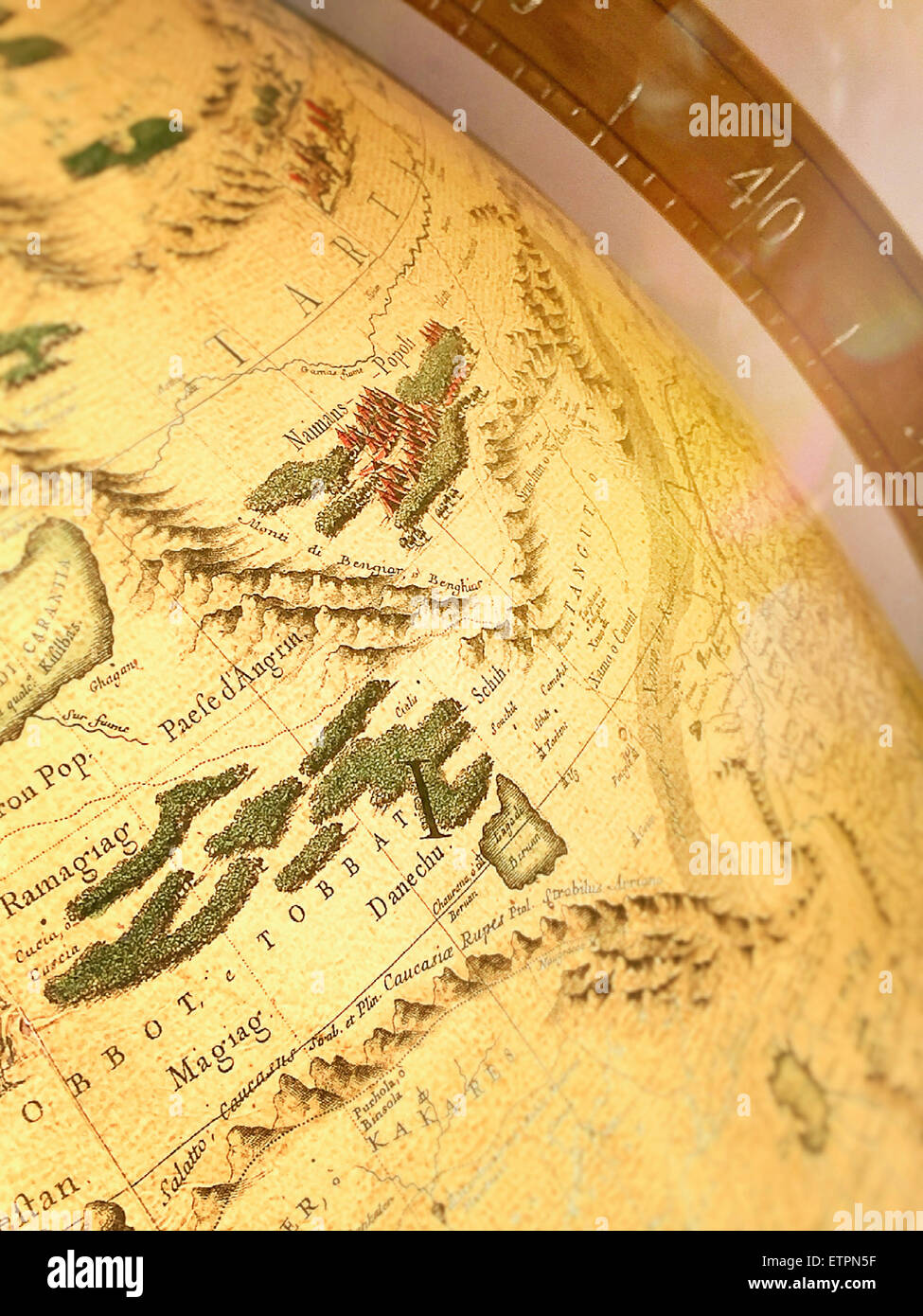 Vintage world map 1930 hi-res stock photography and images - Alamy