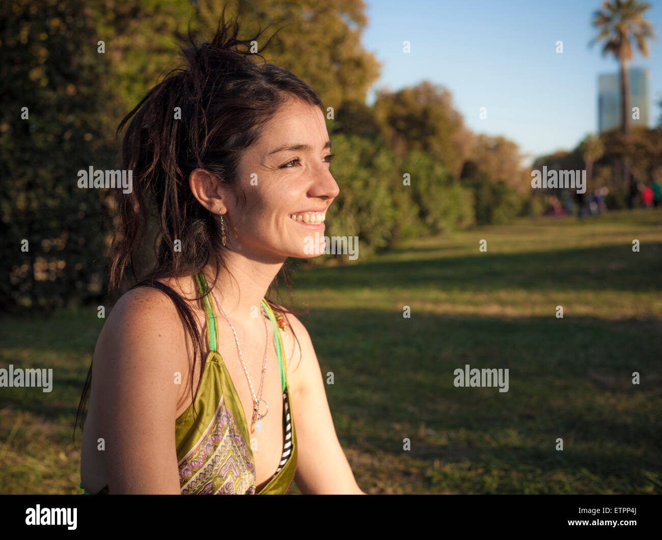Spain smile smiling happy sun hi-res stock photography and images - Alamy