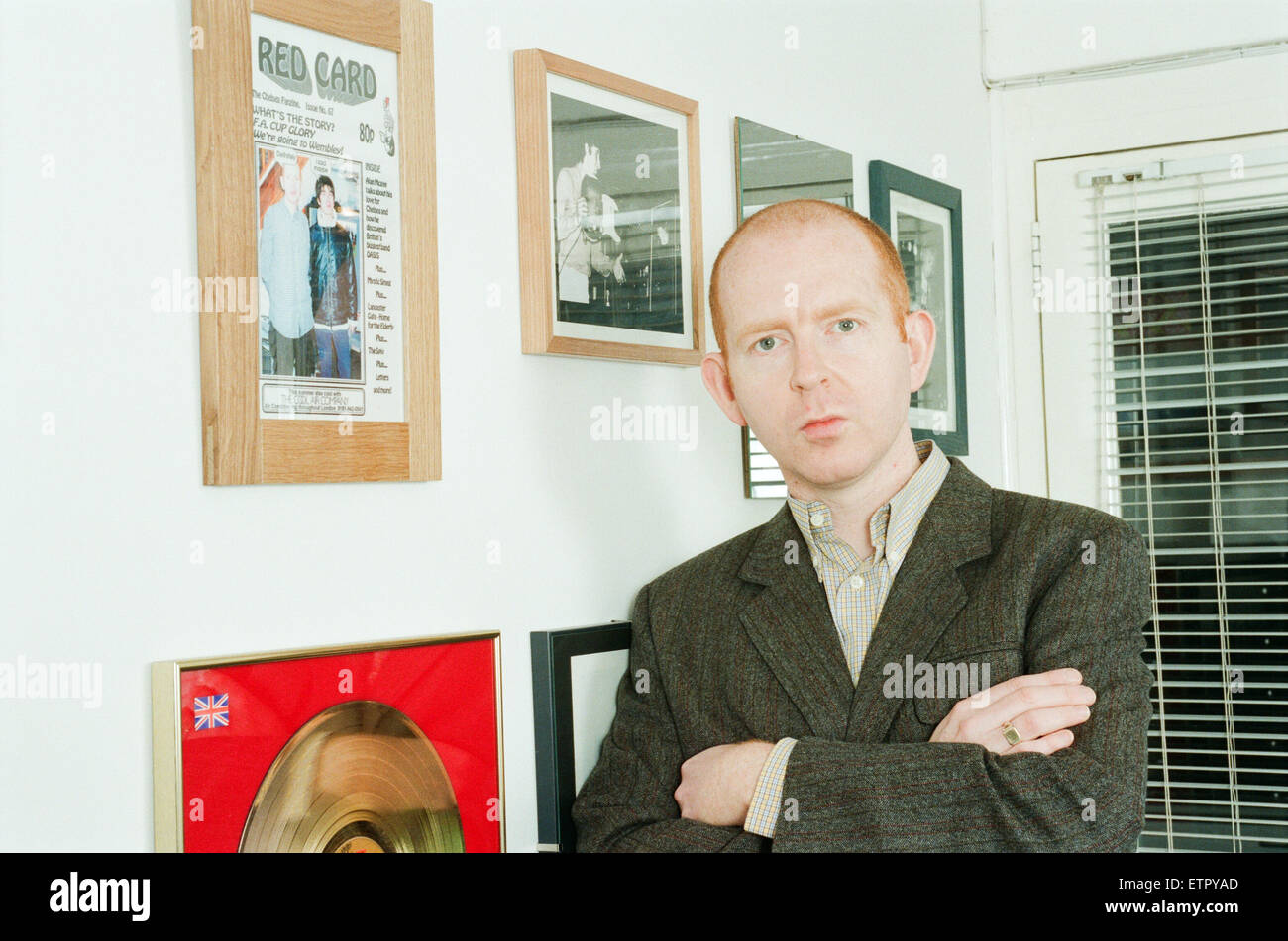 Alan McGee, co owner Creation Records label, and manager of Oasis music ...