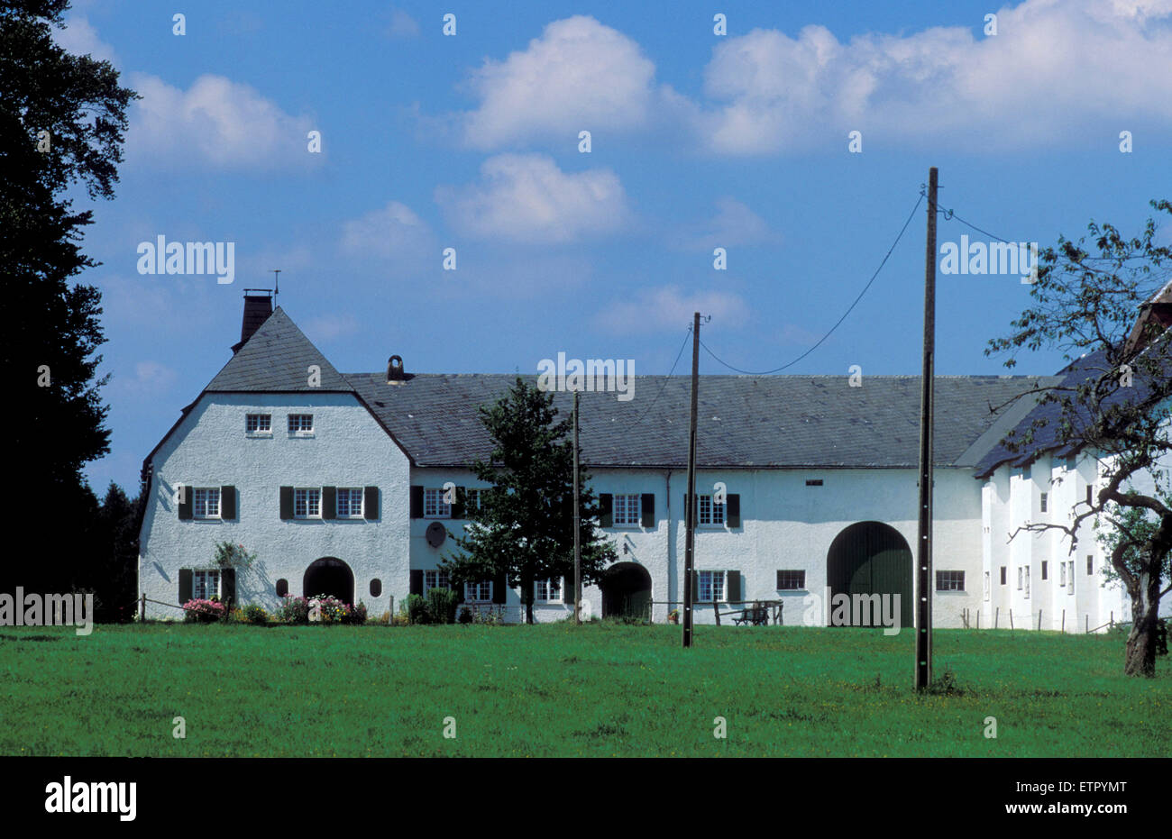 BEL, Belgium, Eastbelgium, farmhouse near St. Vith. BEL, Belgien ...