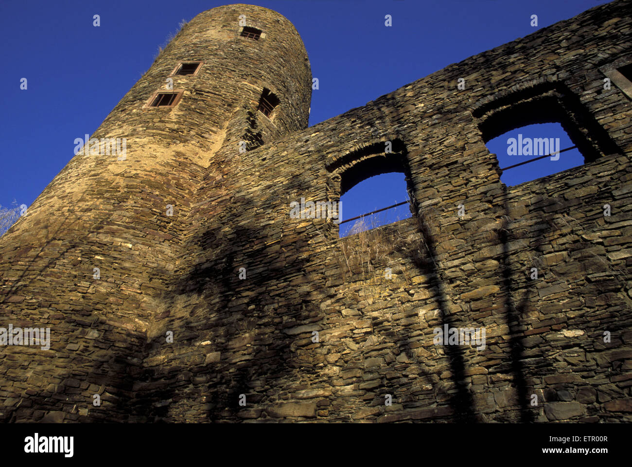 BEL, Belgium, Eastbelgium, the castle of Burg Reuland. BEL, Belgien ...